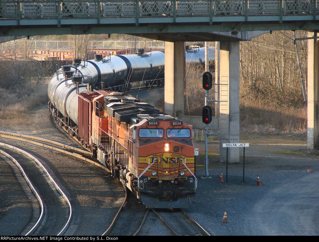 BNSF 5034 South